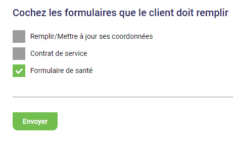 Comment envoyer des formulaires personnalisés à vos clients - L'AssisTemps